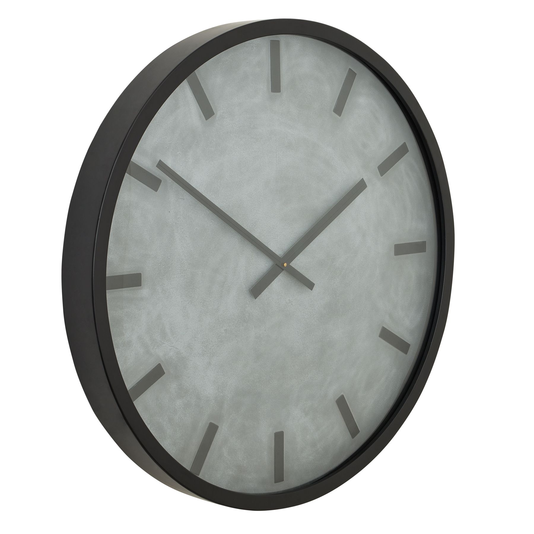 Large Concrete Effect Station Clock – Blinds | Furniture | Interior Design